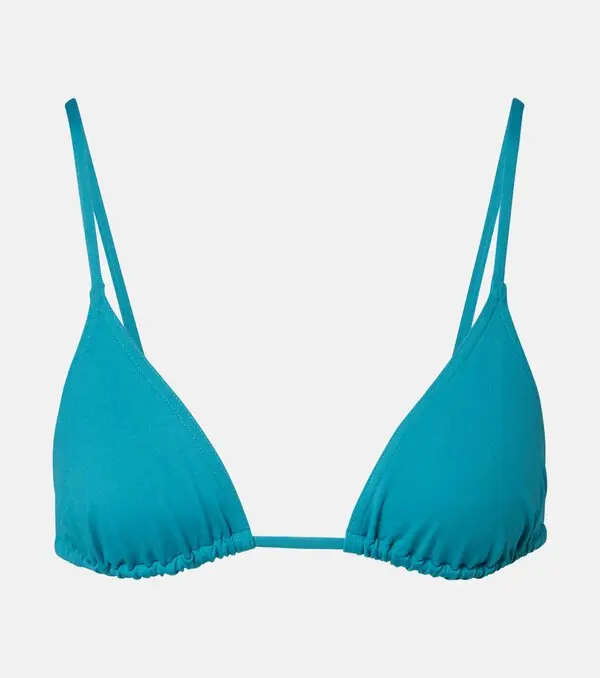 ERES Mouna Triangle Bikini Top - Blue
