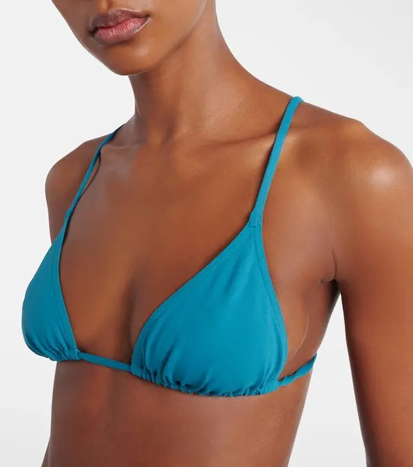 ERES Mouna Triangle Bikini Top - Blue