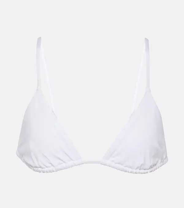 ERES Mouna Triangle Bikini Top - White