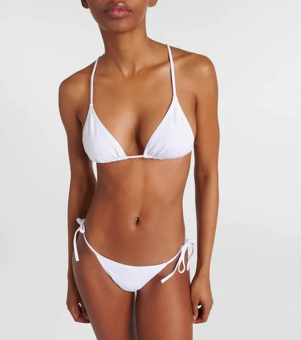 ERES Mouna Triangle Bikini Top - White
