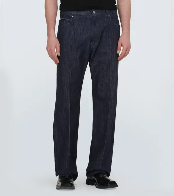Dolce & Gabbana Straight Jeans - Blue