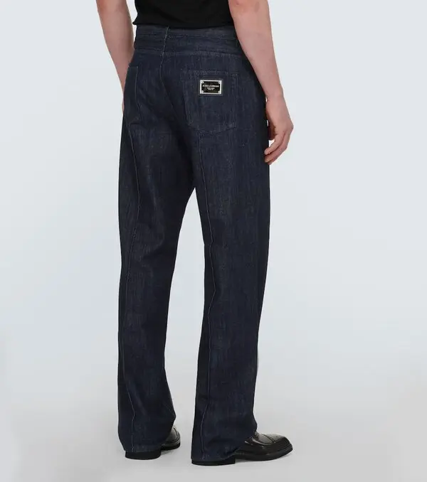 Dolce & Gabbana Straight Jeans - Blue