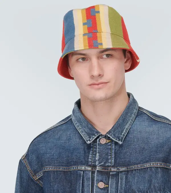BUCKET Visvim - Denim CAP DRY Camp ICT Cap VISVIM 16SS⁄DOME DENIM