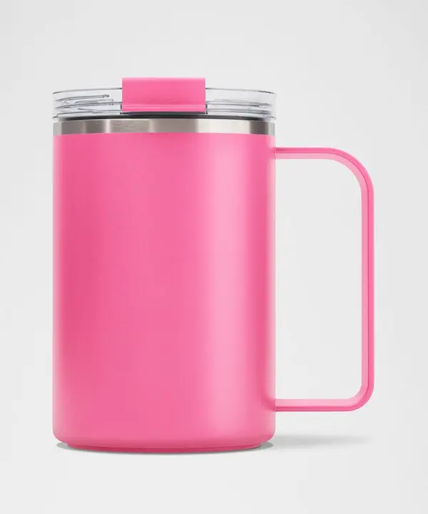Lululemon Insulated Mug 12oz - Flamingo Fun