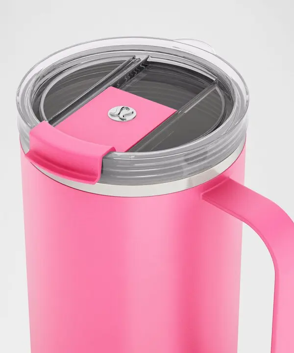 Lululemon Insulated Mug 12oz - Flamingo Fun