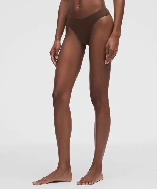 Lululemon Wundermost Ultra-soft Nulu Mid-rise Bikini Underwear - Java