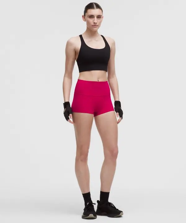 Lululemon Wunder Train High-rise Short - Mulberry Spark