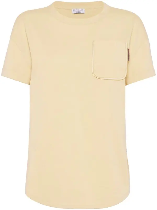 Brunello Cucinelli Crew-neck Cotton T-shirt