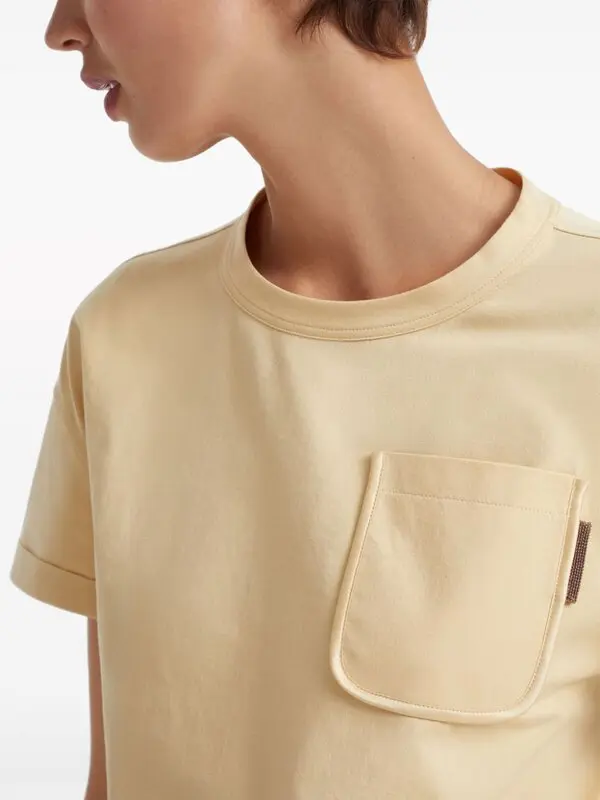 Brunello Cucinelli Crew-neck Cotton T-shirt