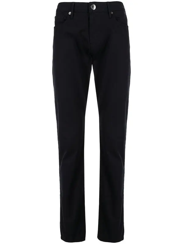 Emporio Armani J06 Slim-fit Jeans - Black
