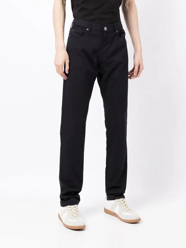 Emporio Armani J06 Slim-fit Jeans - Black