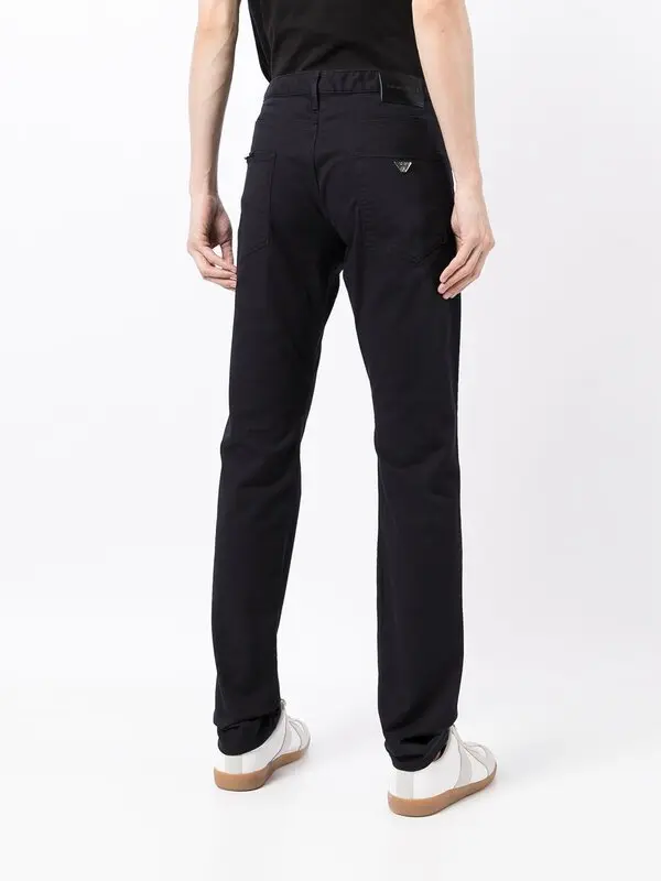 Emporio Armani J06 Slim-fit Jeans - Black