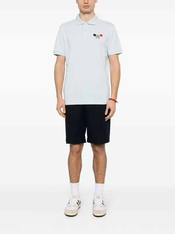 Moncler Appliqué-logo Polo Shirt