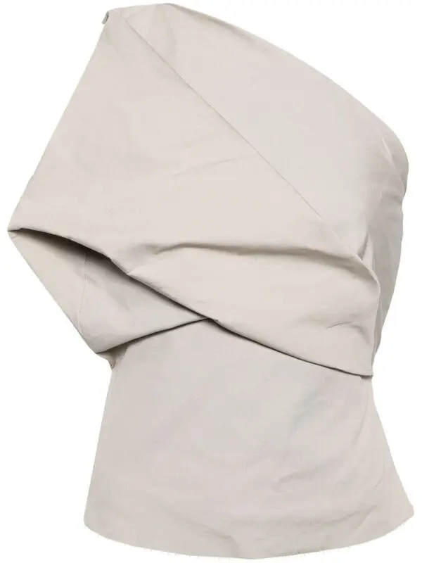 Rick Owens Draped One-shoulder Top