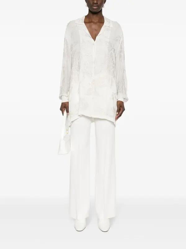 P.a.r.o.s.h Bead-embroidered Shirt