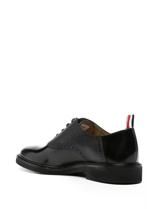 Thom Browne Logo-tag Leather Brogues
