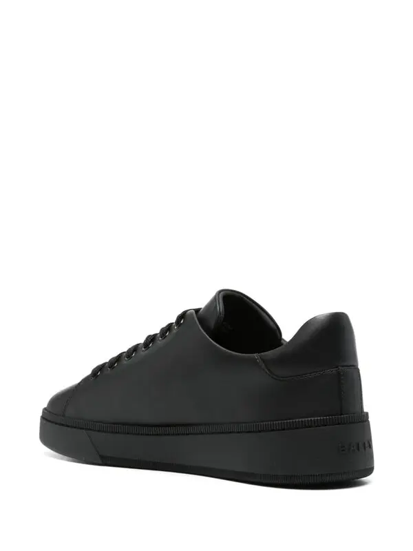 Bally Raise Leather Sneakers - Black