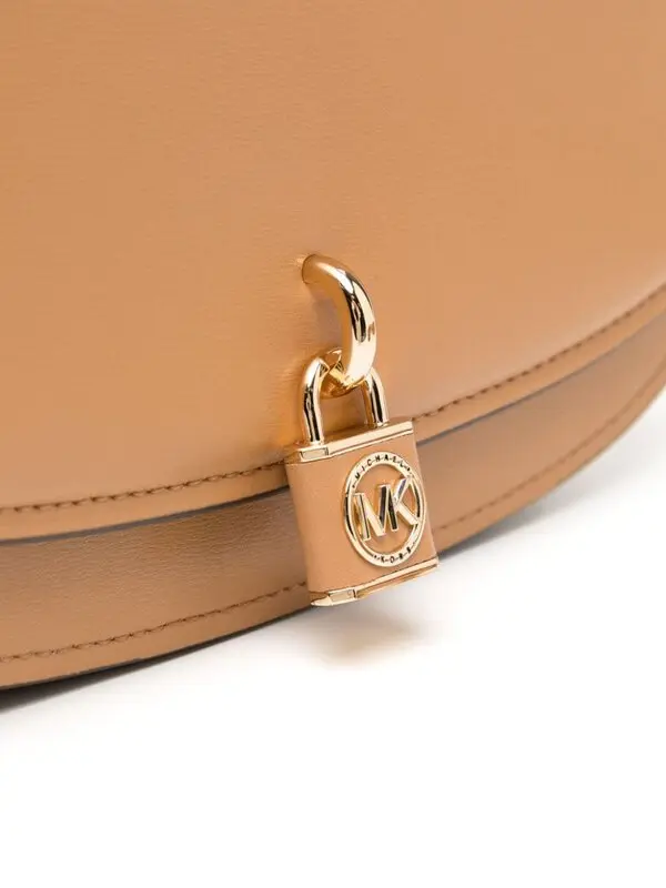 Michael Kors Mila Leather Crossbody Bag - Brown