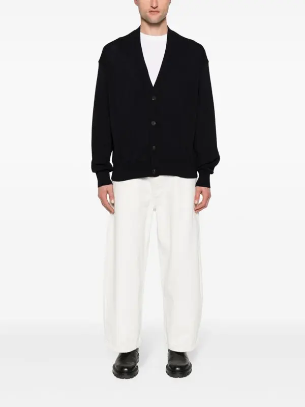 Studio Nicholson Paolo Wide-leg Jeans - White