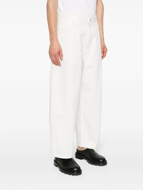 Studio Nicholson Paolo Wide-leg Jeans - White