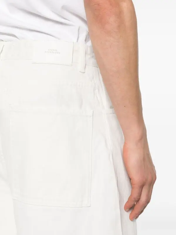 Studio Nicholson Paolo Wide-leg Jeans - White