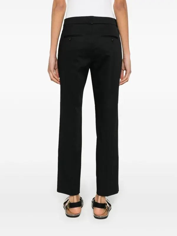 Peserico Cropped Slim-fit Trousers