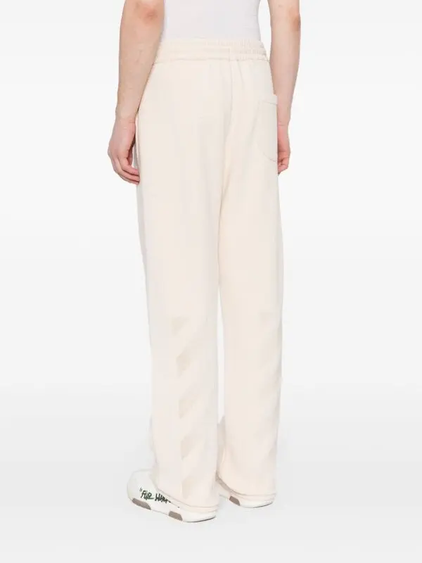 Off-White Drawstring Track Pants