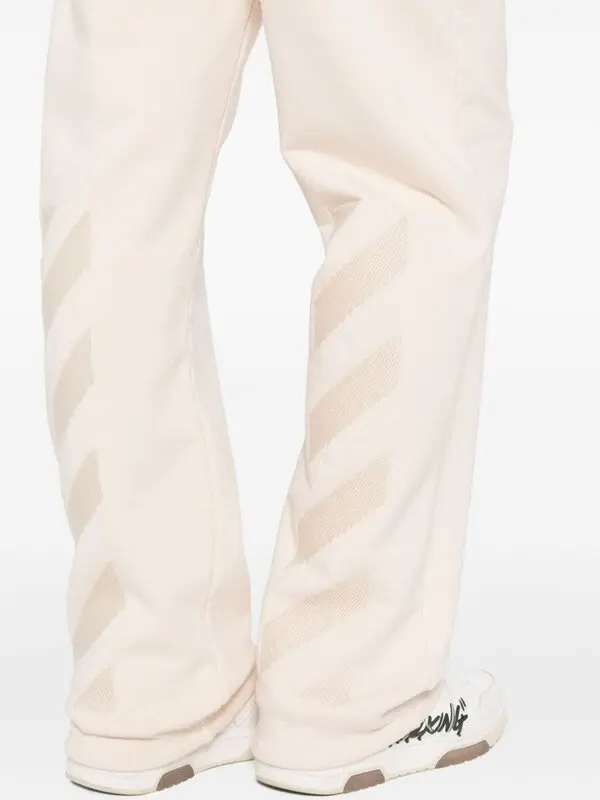 Off-White Drawstring Track Pants
