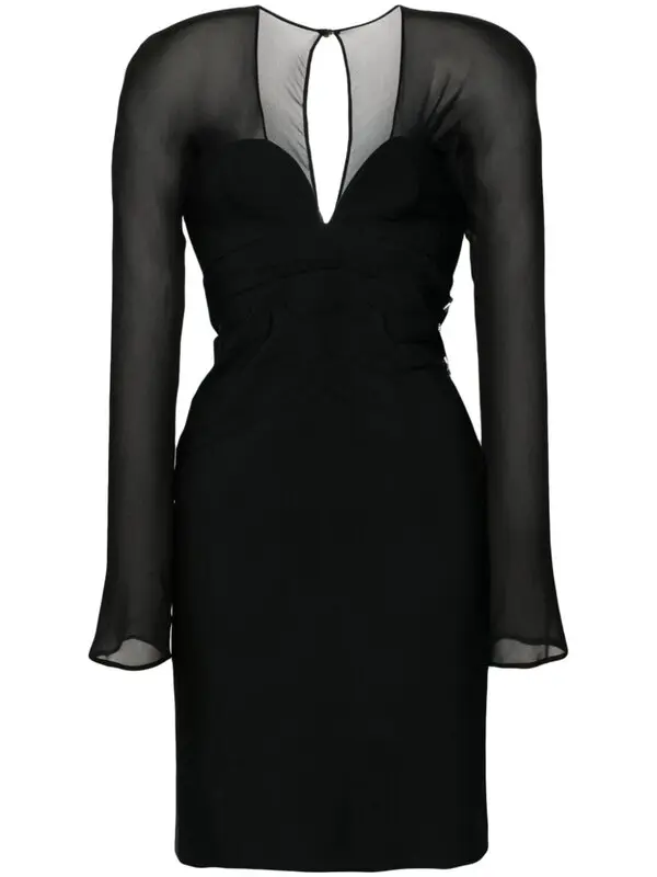 GENNY Crystal-embellished Dress