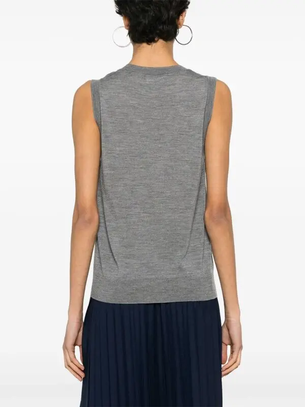 P.a.r.o.s.h Fine-knit Sleeveless Vest
