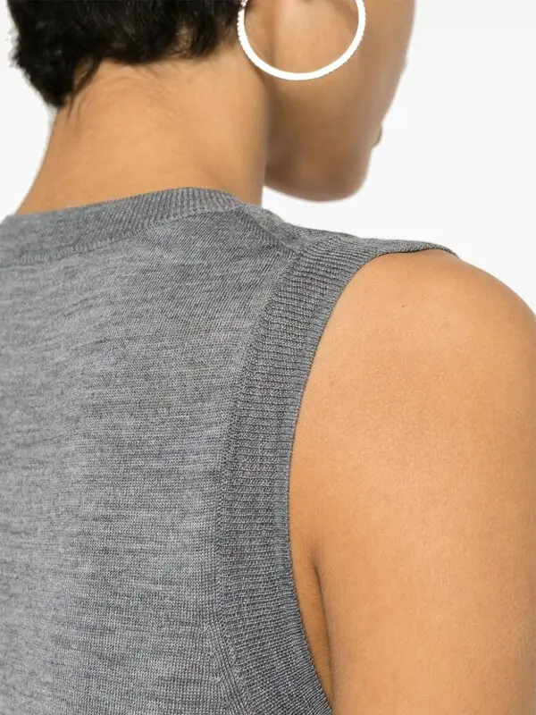 P.a.r.o.s.h Fine-knit Sleeveless Vest