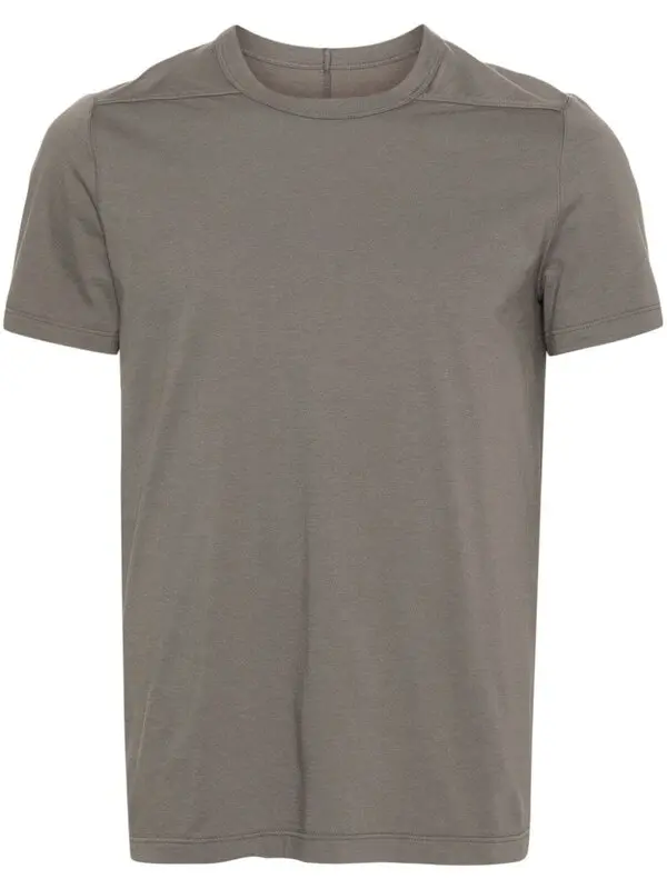 Rick Owens Short Level T Organic Cotton T-shirt - Brown