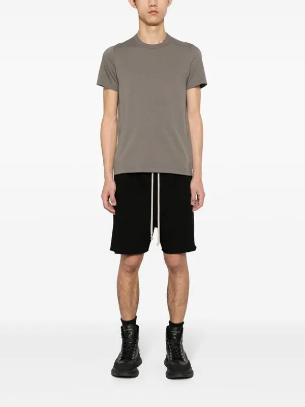 Rick Owens Short Level T Organic Cotton T-shirt - Brown