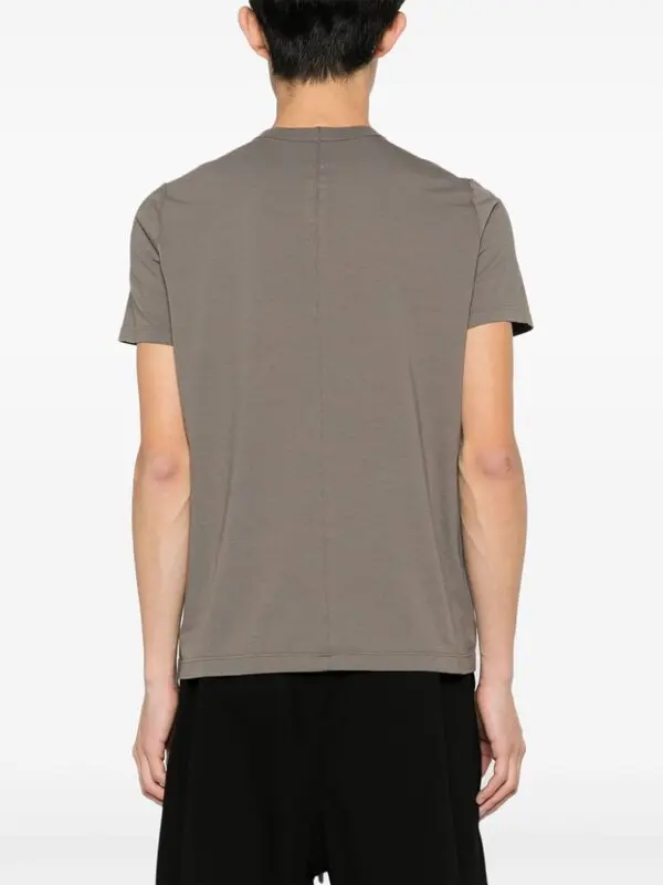Rick Owens Short Level T Organic Cotton T-shirt - Brown