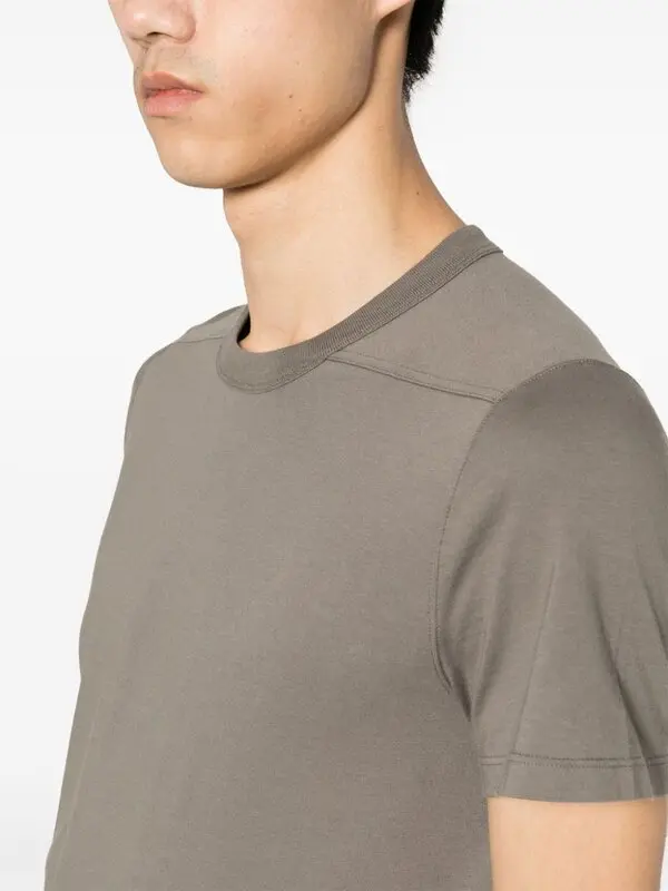 Rick Owens Short Level T Organic Cotton T-shirt - Brown