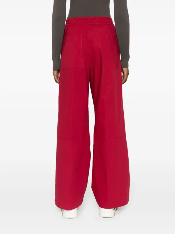 P.a.r.o.s.h Cargo-pockets Pleat-detail Trousers