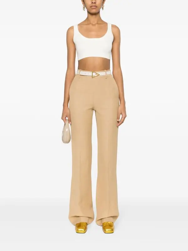 Ermanno Scervino Mid-waist Bootcut Trousers