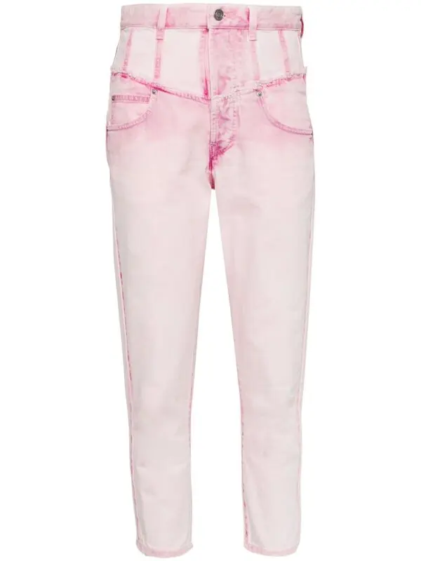 Isabel Marant Étoile Oliviani High-rise Cropped Jeans