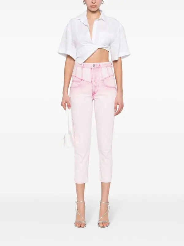 Isabel Marant Étoile Oliviani High-rise Cropped Jeans