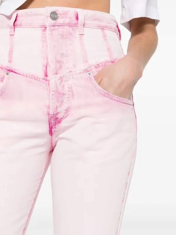 Isabel Marant Étoile Oliviani High-rise Cropped Jeans