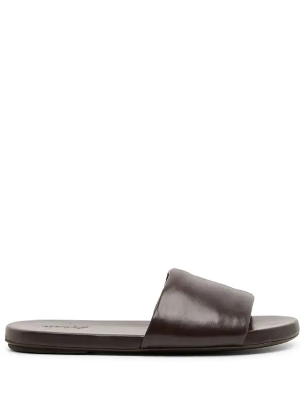 Marsèll Spanciata Leather Sandals - Brown