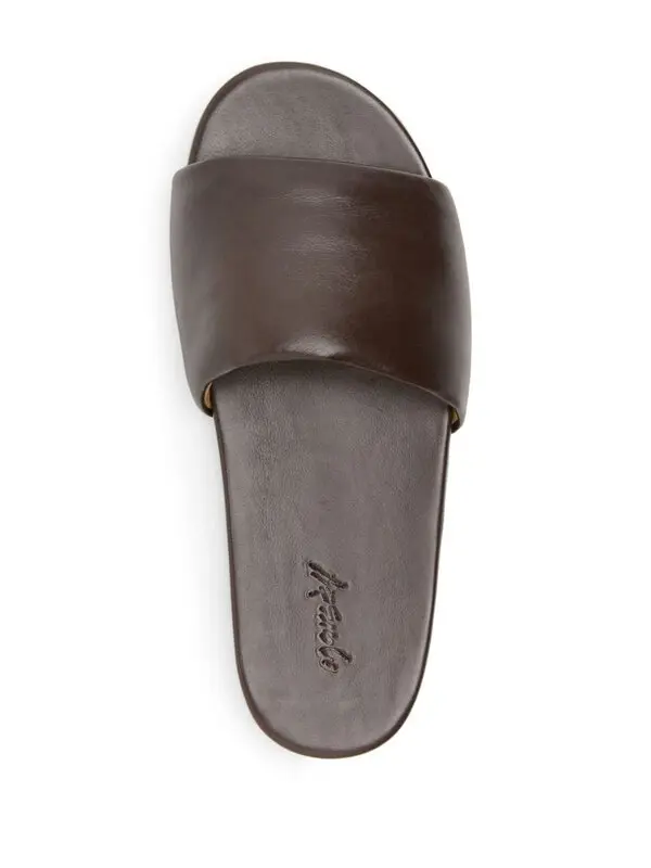 Marsèll Spanciata Leather Sandals - Brown