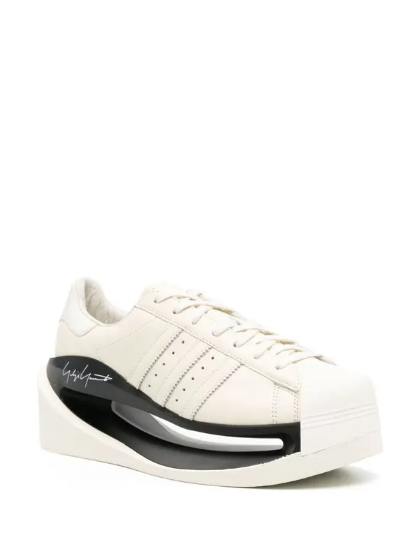 Y3 Gendo Superstar Leather Sneakers