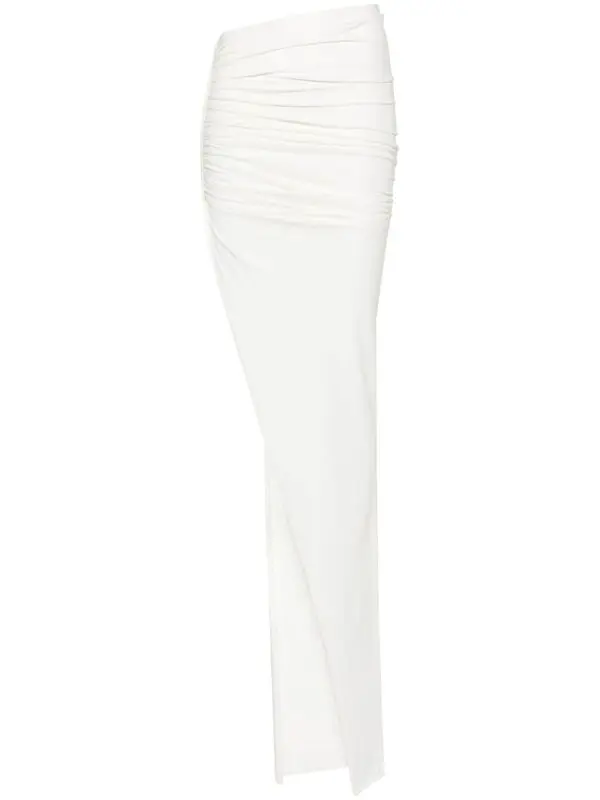 Rick Owens Edfu Gathered Maxi Skirt