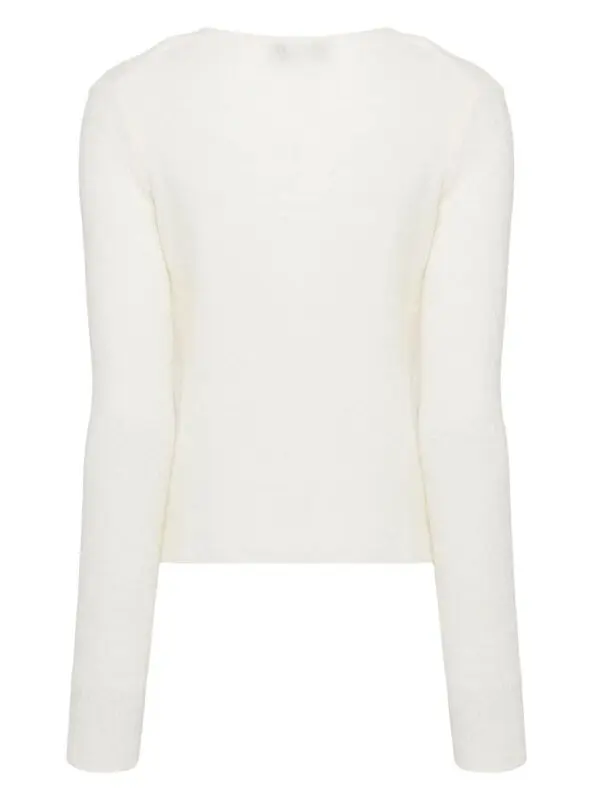 TOUT A COUP Layered Buckle-detail Jumper