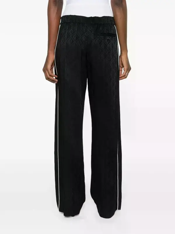 MARINE SERRE Moon Diamant Jacquard Trousers