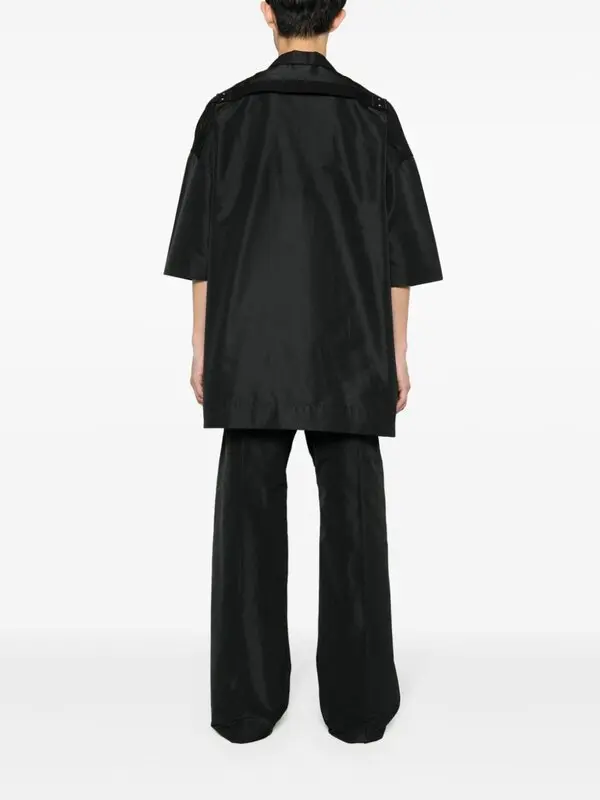 Rick Owens Magnum Tommy Oversized Shirt - Black