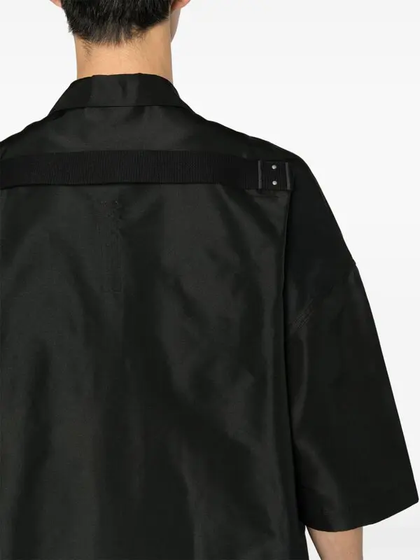 Rick Owens Magnum Tommy Oversized Shirt - Black