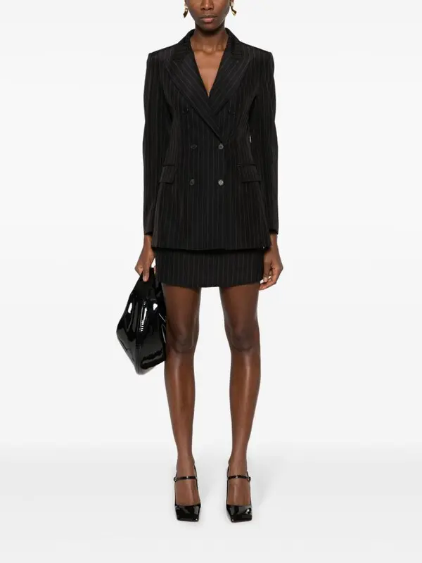 P.a.r.o.s.h Pinstripe Thigh-high Skirt