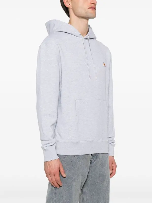 Maison Kitsuné Fox-motif Sweatshirt - Grey
